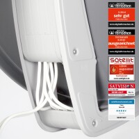 Satellite system Satellite dish 85cm anthracite LNB Single, 134,90