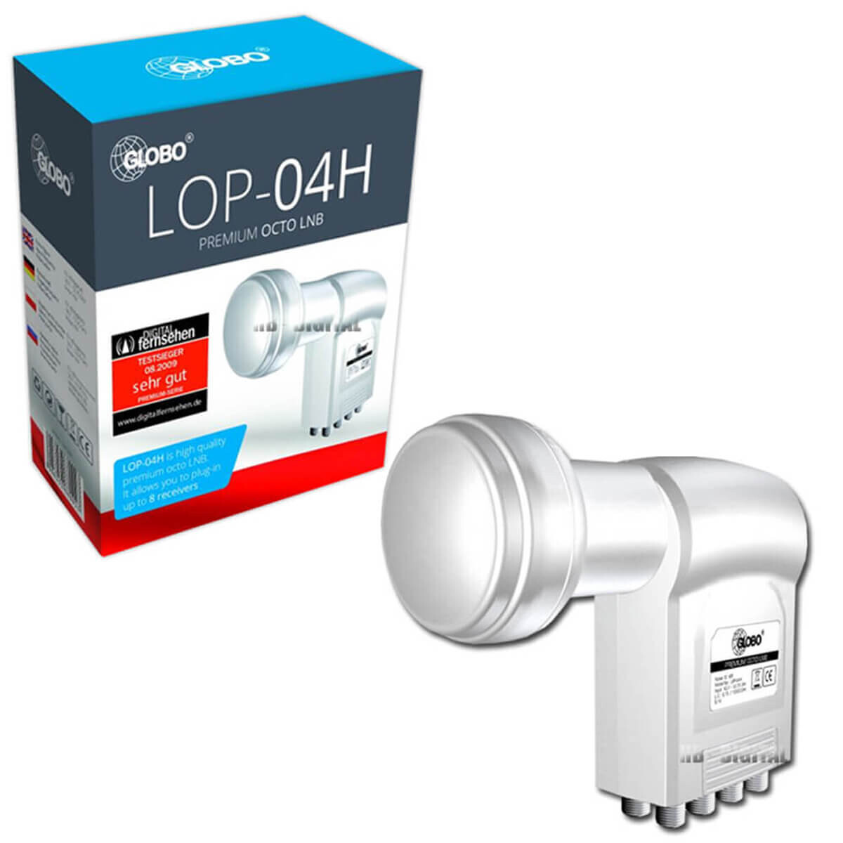 Octo LNB Globo Premium LOP-04H weiß hb-digital.de, 26,50