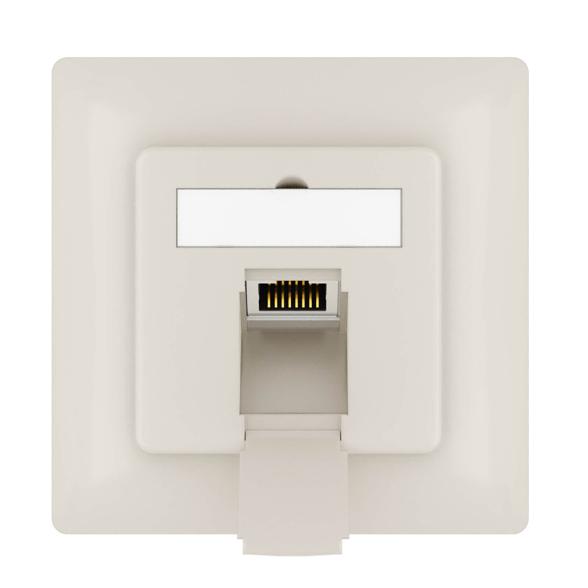 LAN Dose CAT 6 Datendose Aufputz Unterputz 1 x RJ45 RAL9010, 6,99