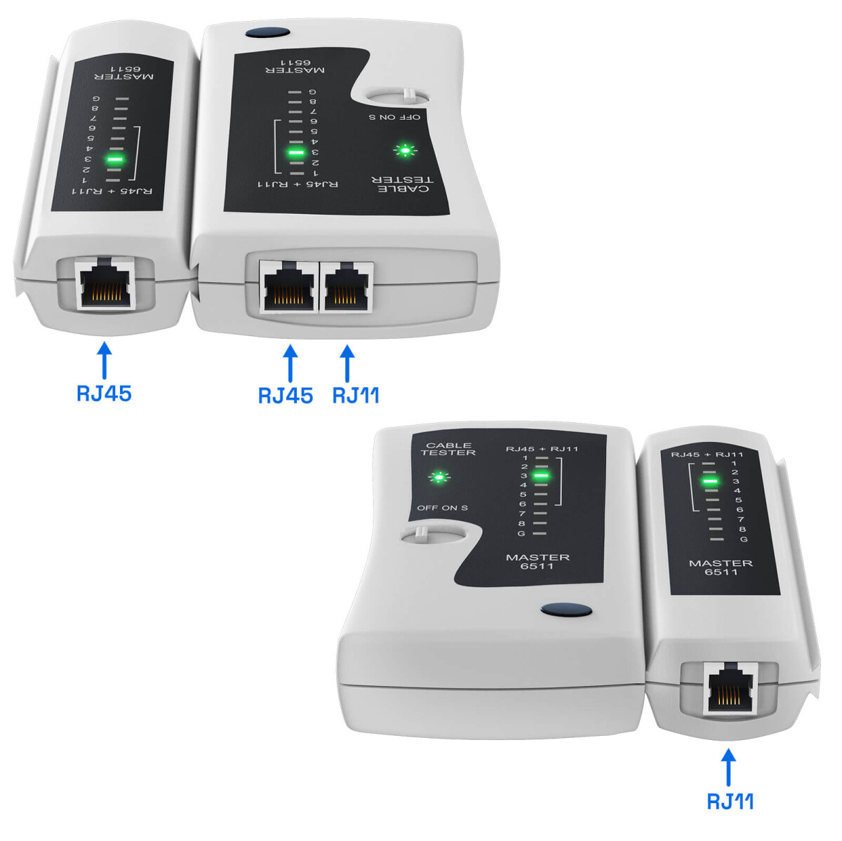 LAN Cable Tester RJ45】 at hd-digital, 8,90 €