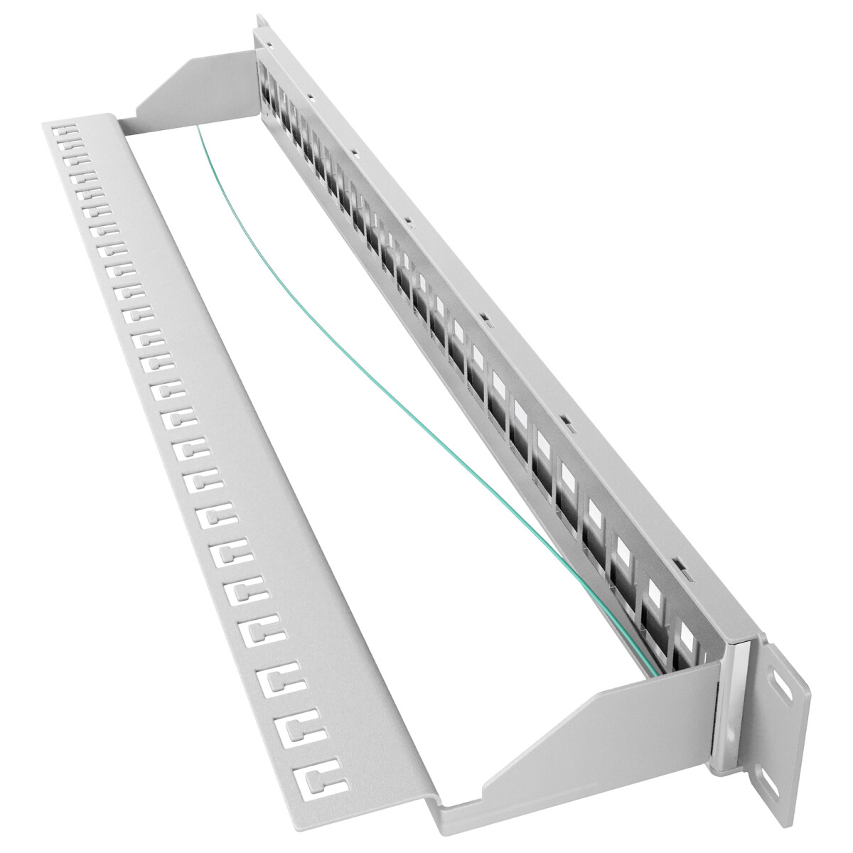 19" Patchpanel 24-Port mit RJ45 Keystone Module | hb-digital.de, 74,90