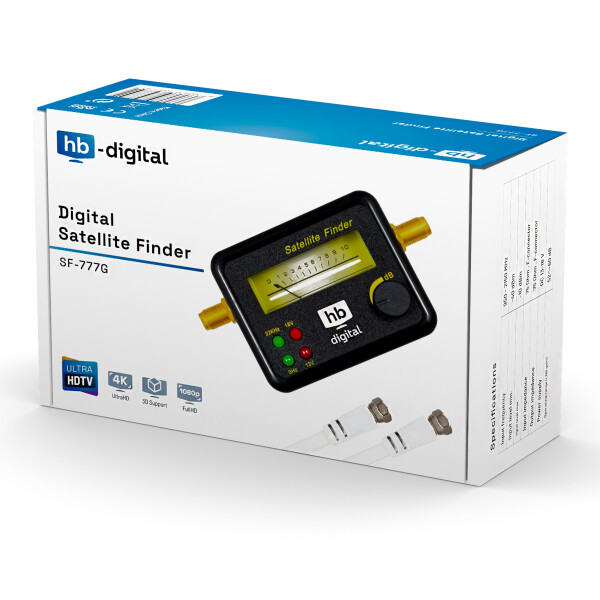 Analog Satfinder SF-777G mit F-Kabel hb-digital.de, 9,49