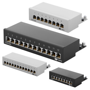 Patchpanel & Patchfelder - Netzwerkzubehör | hb-digital.de