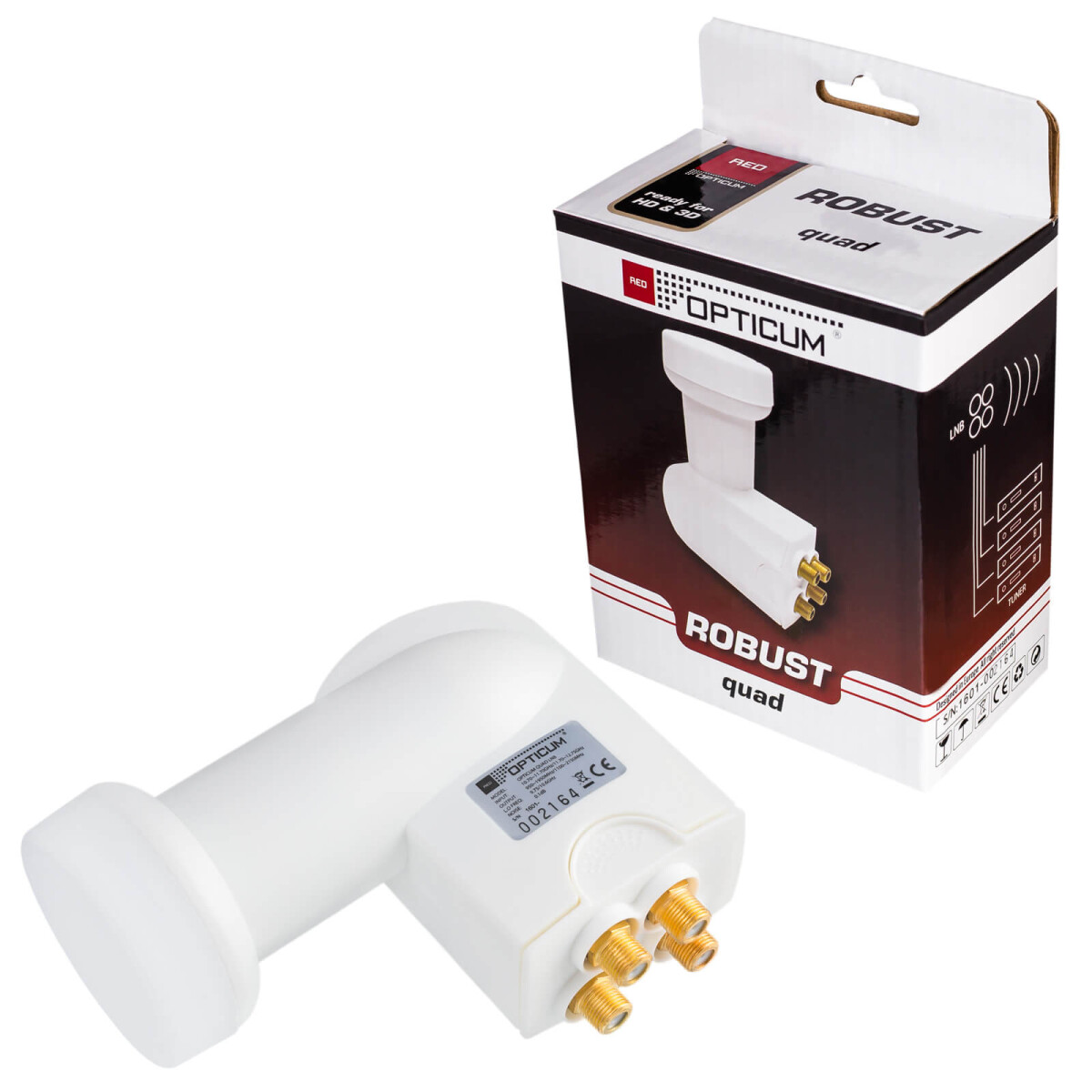 Quad LNB Red Opticum Robust AX W hb-digital.de, 17,90