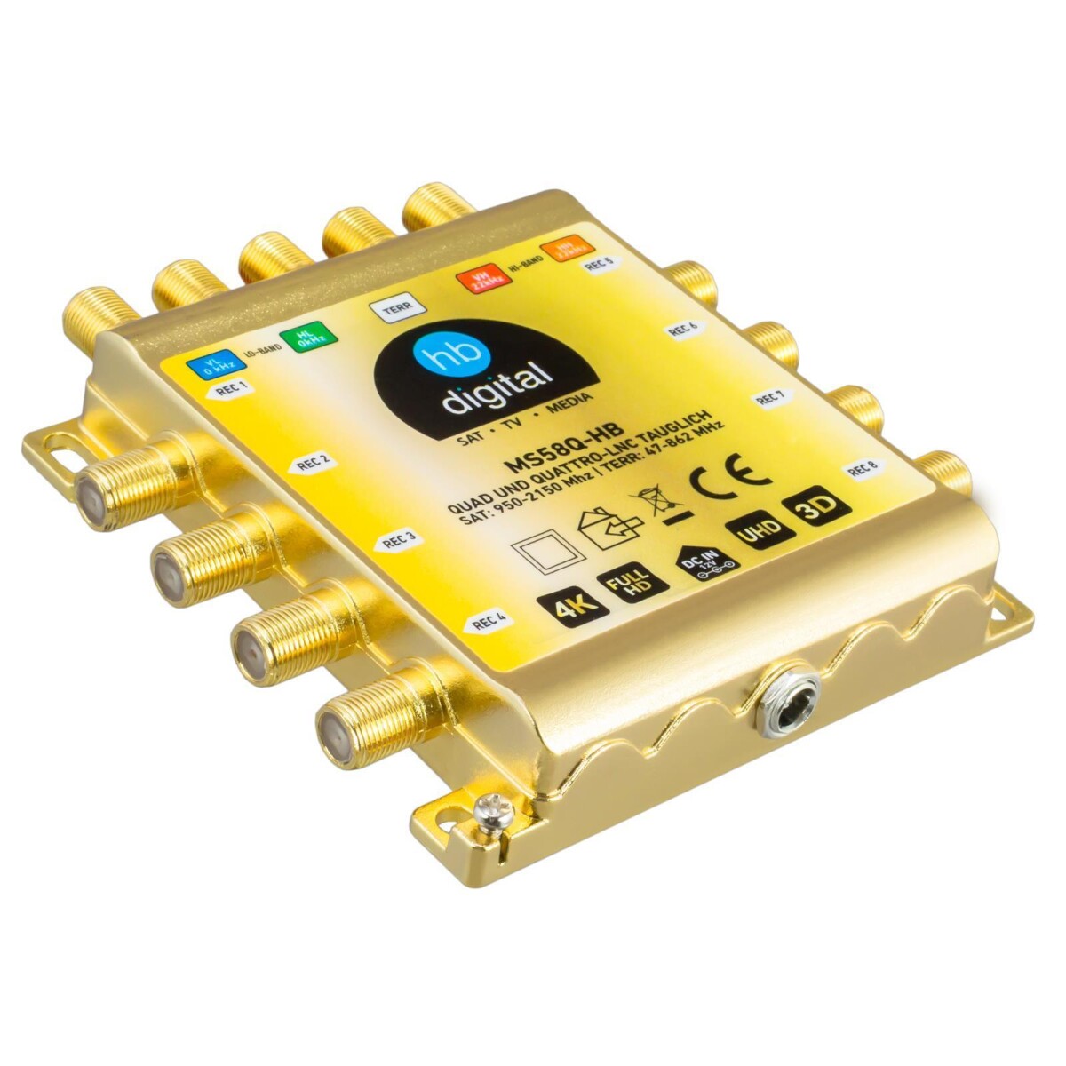 Multischalter sat MS58Q HB 5x8 Quattro Quad lnb fähig, 44,90